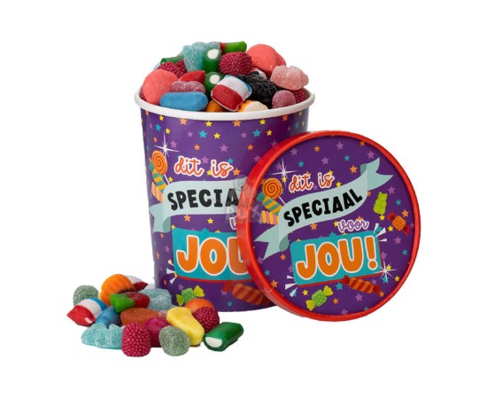 Snoep Buckets bestellen | Origineel snoepcadeau | De Snoepbox